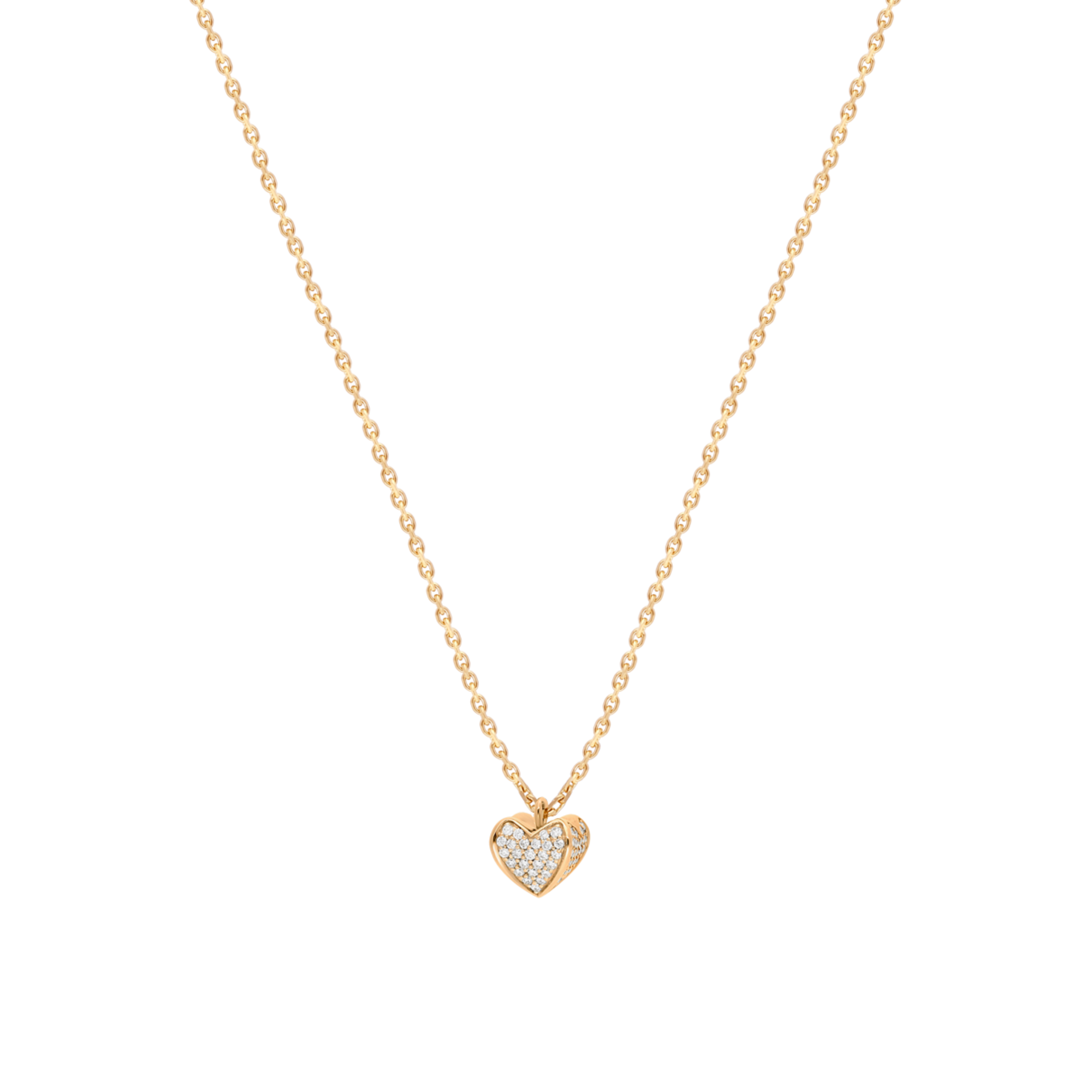 Collier moyen modèle 1 cœur - Collier Korloff - Collection Korlove